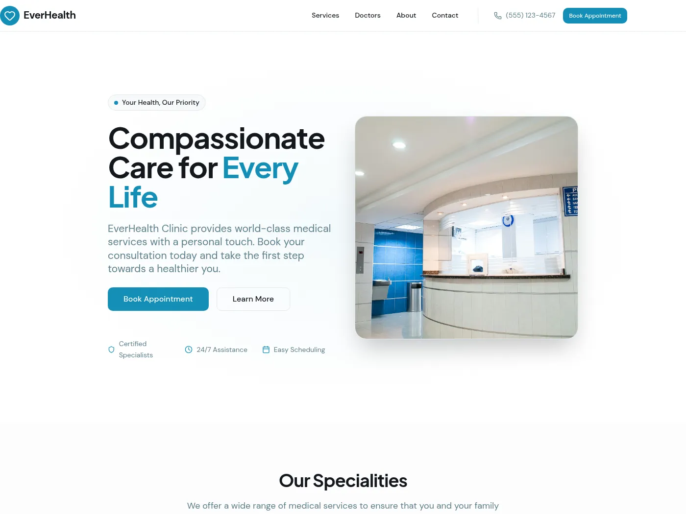 EverHealth Clinic Web