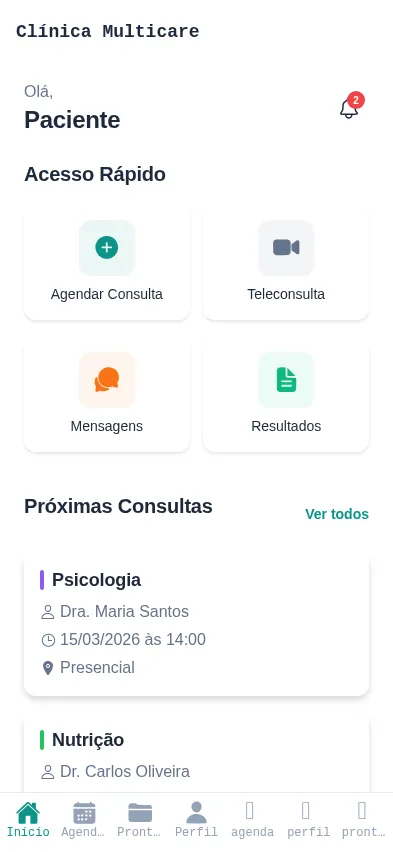 Clínica Multicare App