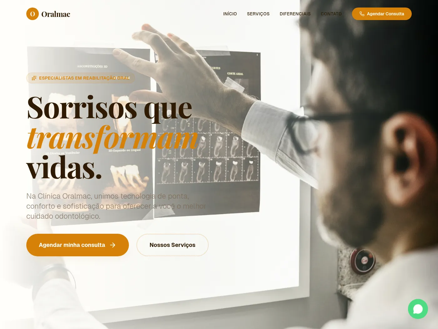 Clínica Oralmac Site