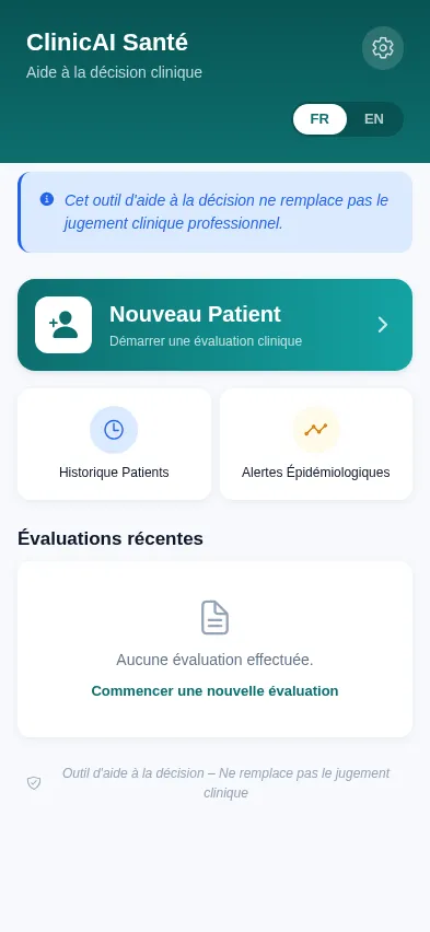 ClinicAI Santé Assistant