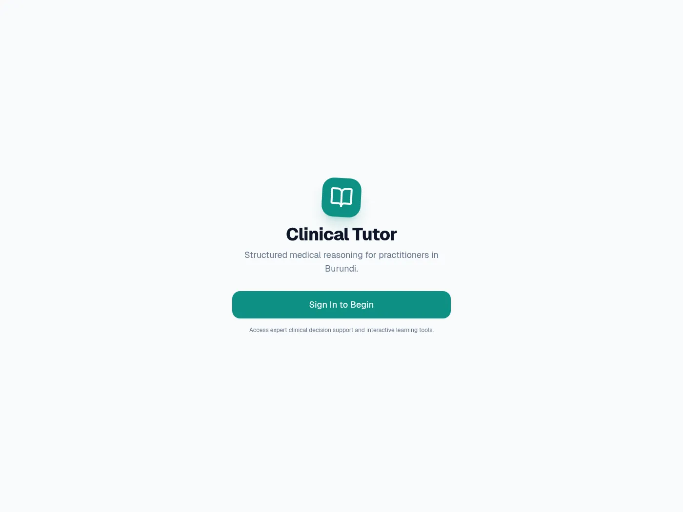 Burundi Clinical Tutor