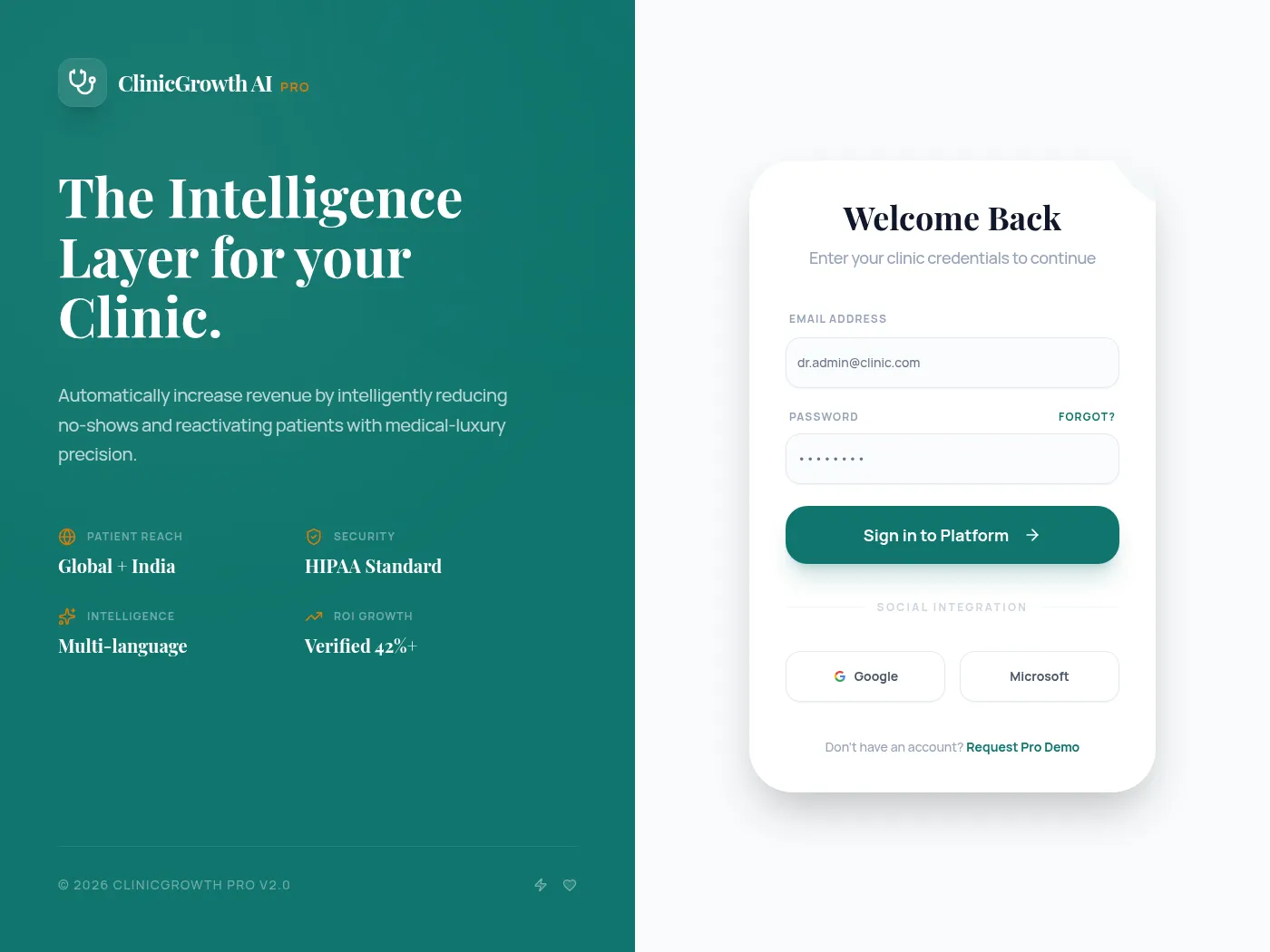 ClinicGrowth AI Pro
