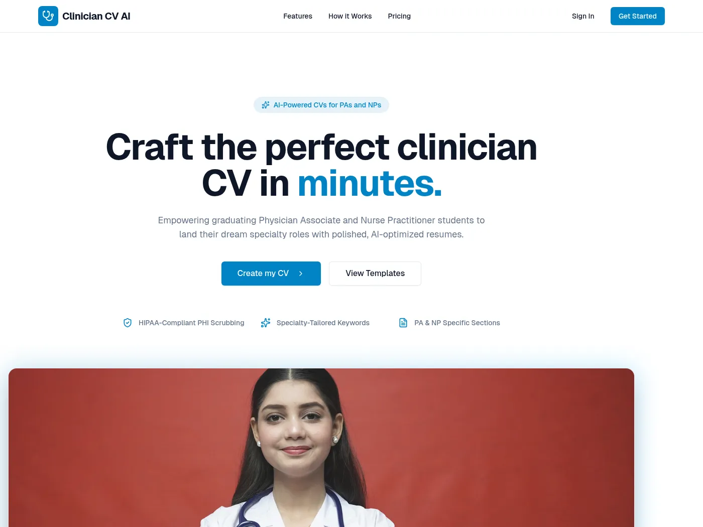 Clinician CV AI
