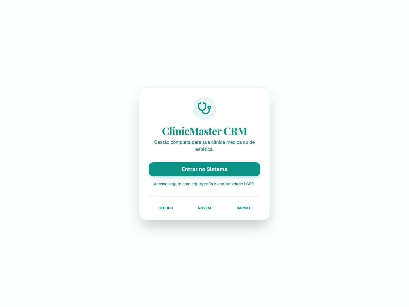 ClinicMaster CRM
