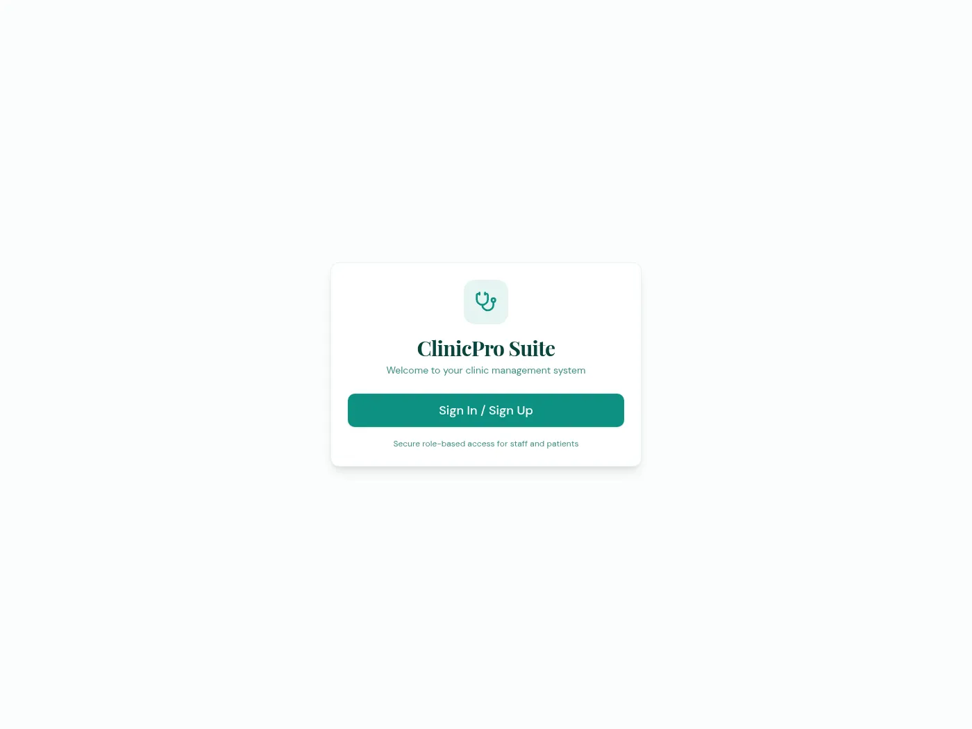 ClinicPro Suite