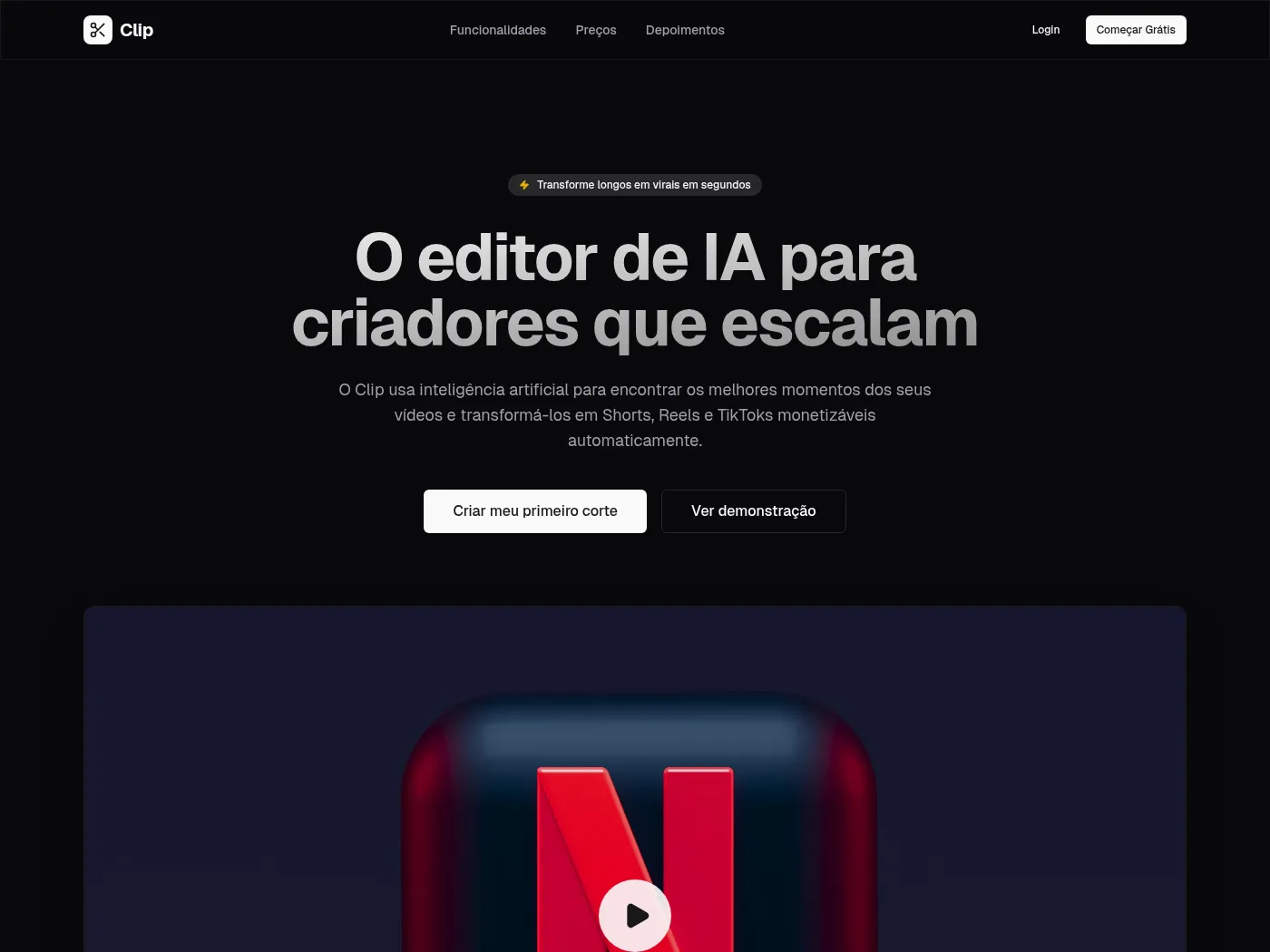 Clip AI Video Cutter