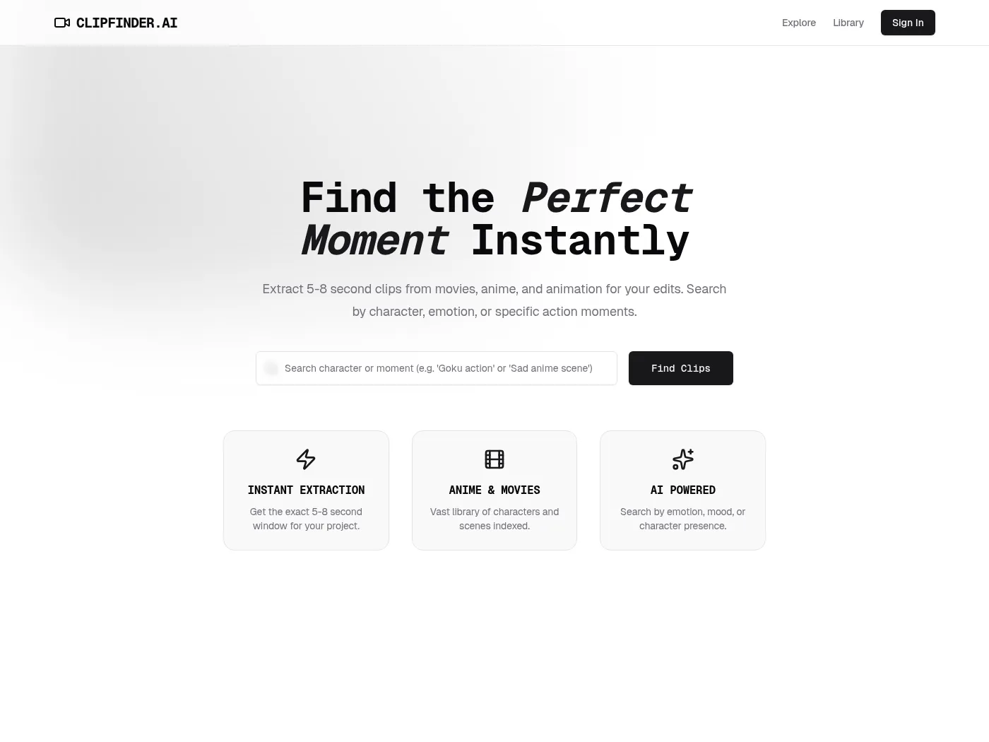 ClipFinder AI