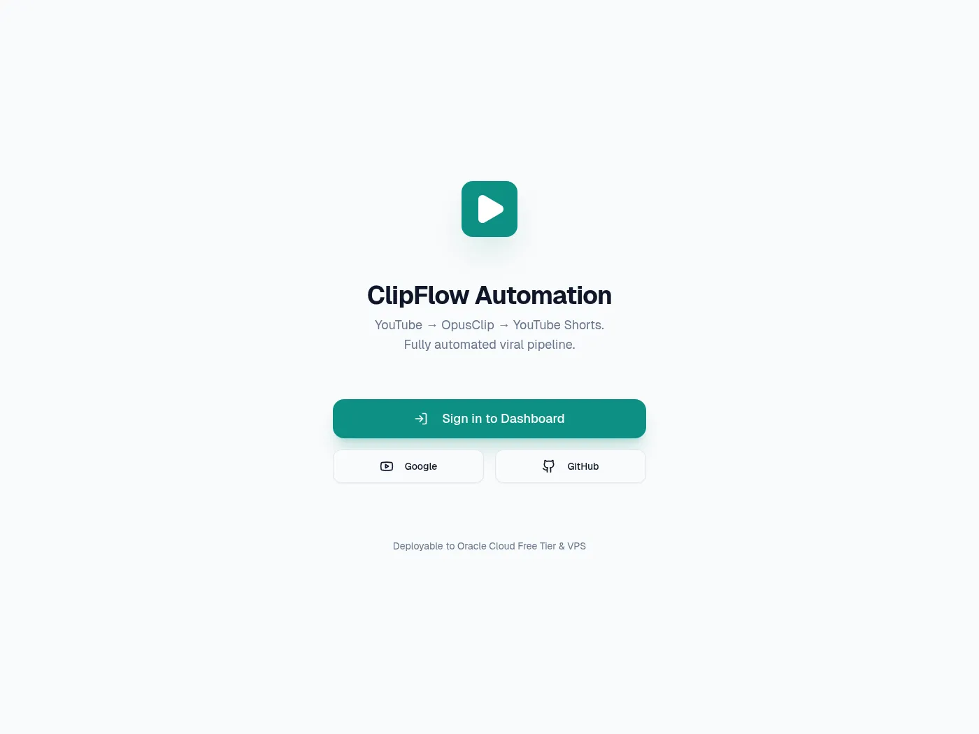 ClipFlow Automation Dashboard