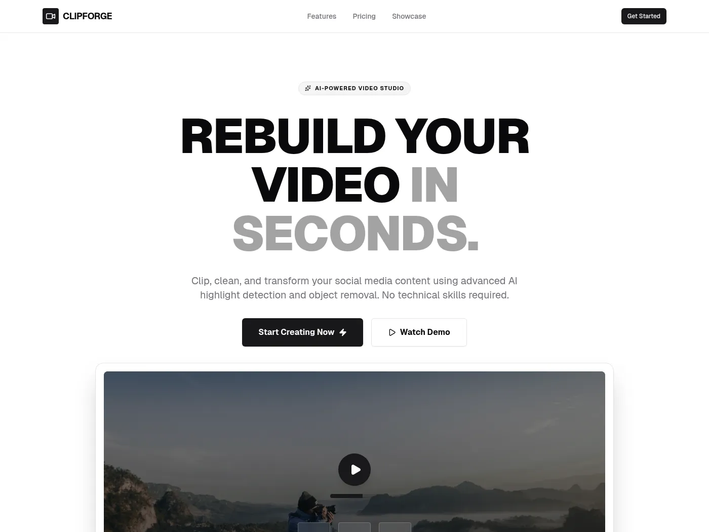 ClipForge Studio (Remix)