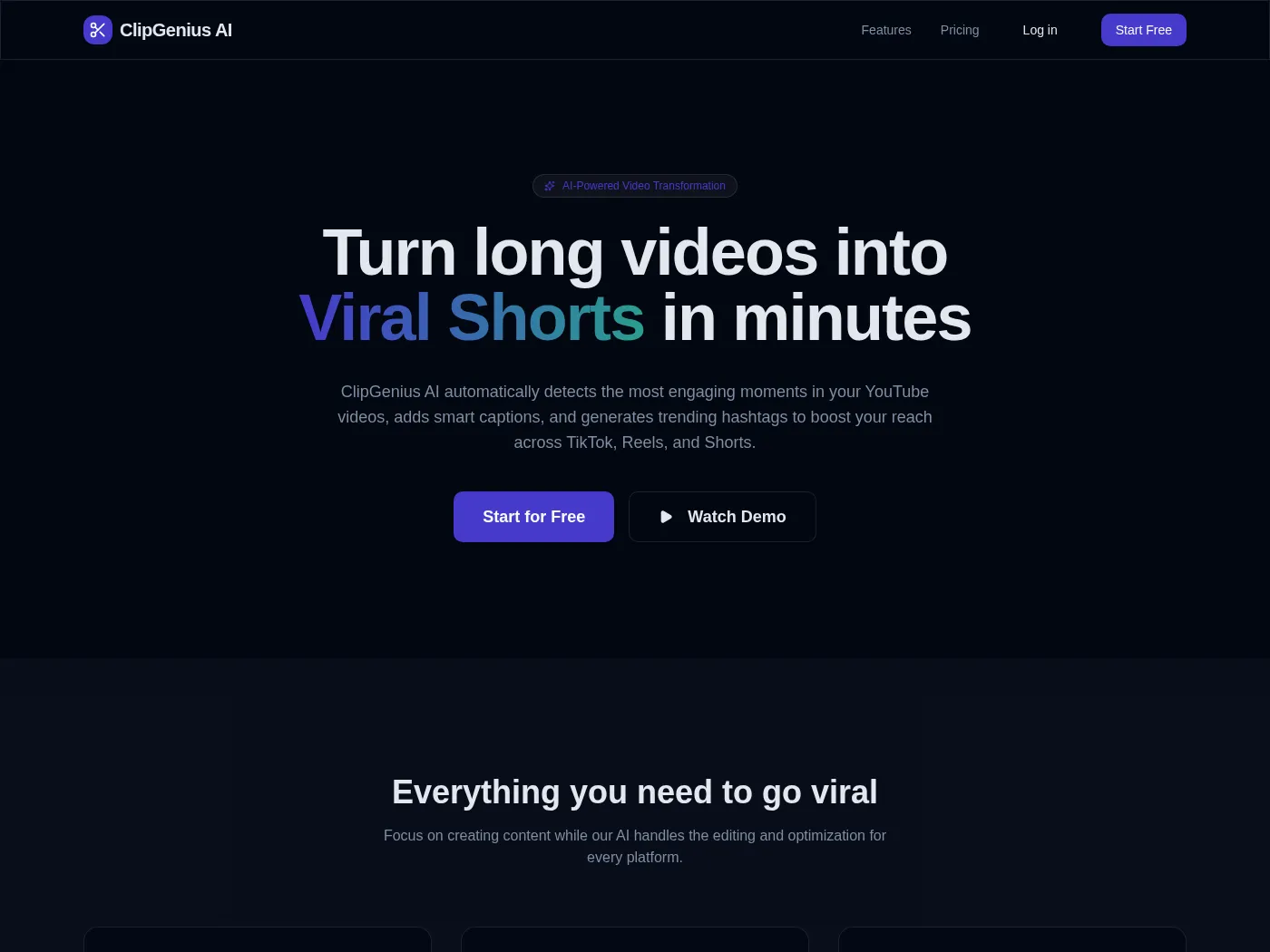 ClipGenius AI