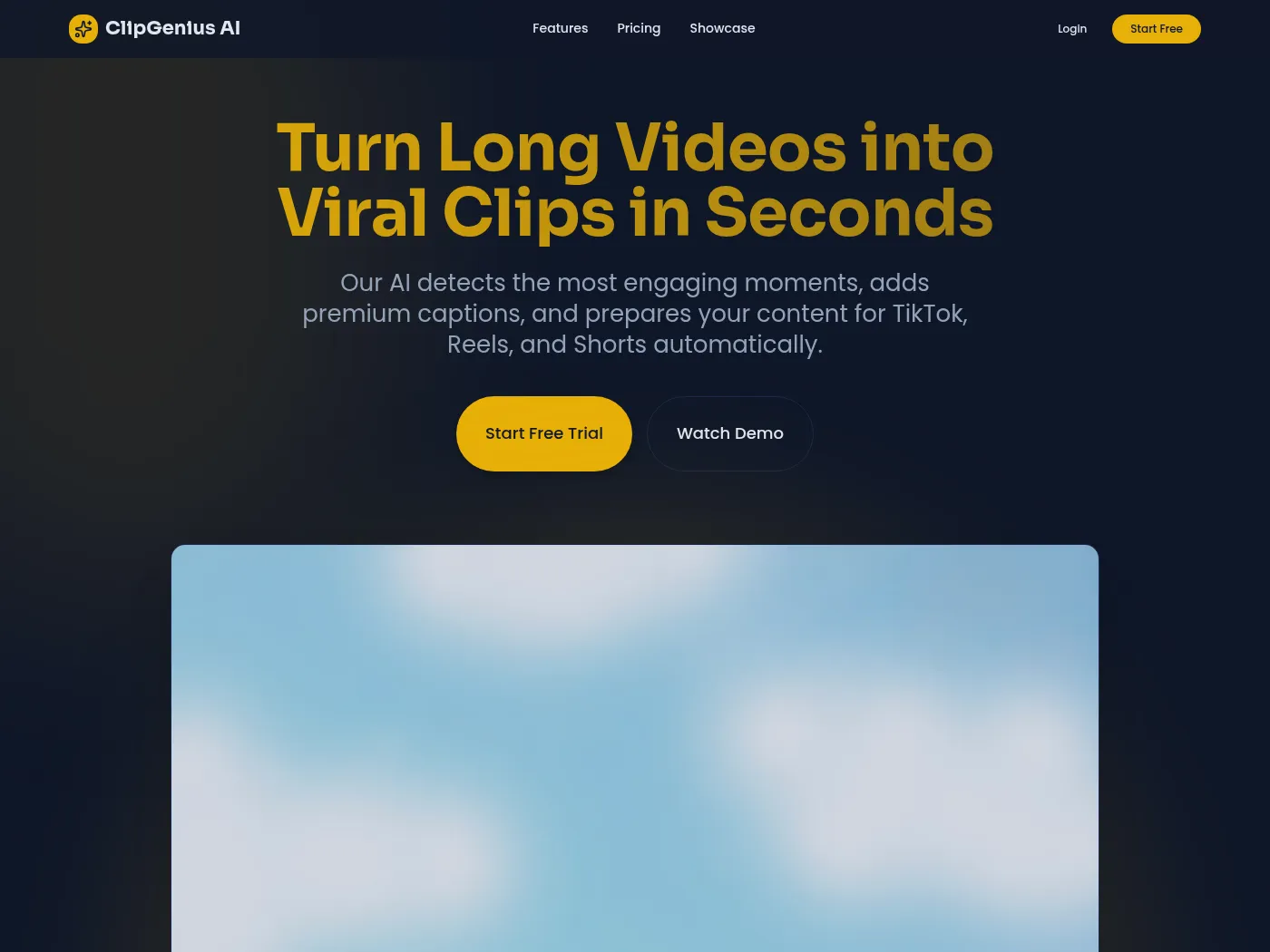 ClipGenius AI Studio