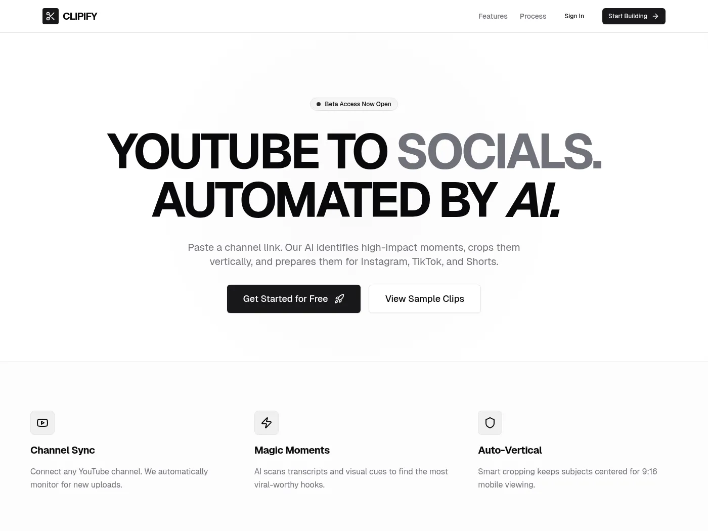 Clipify Post Engine