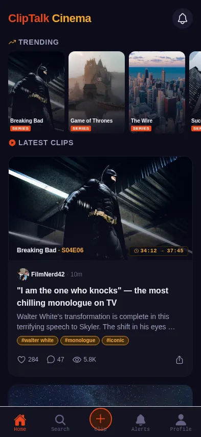 ClipTalk Cinema
