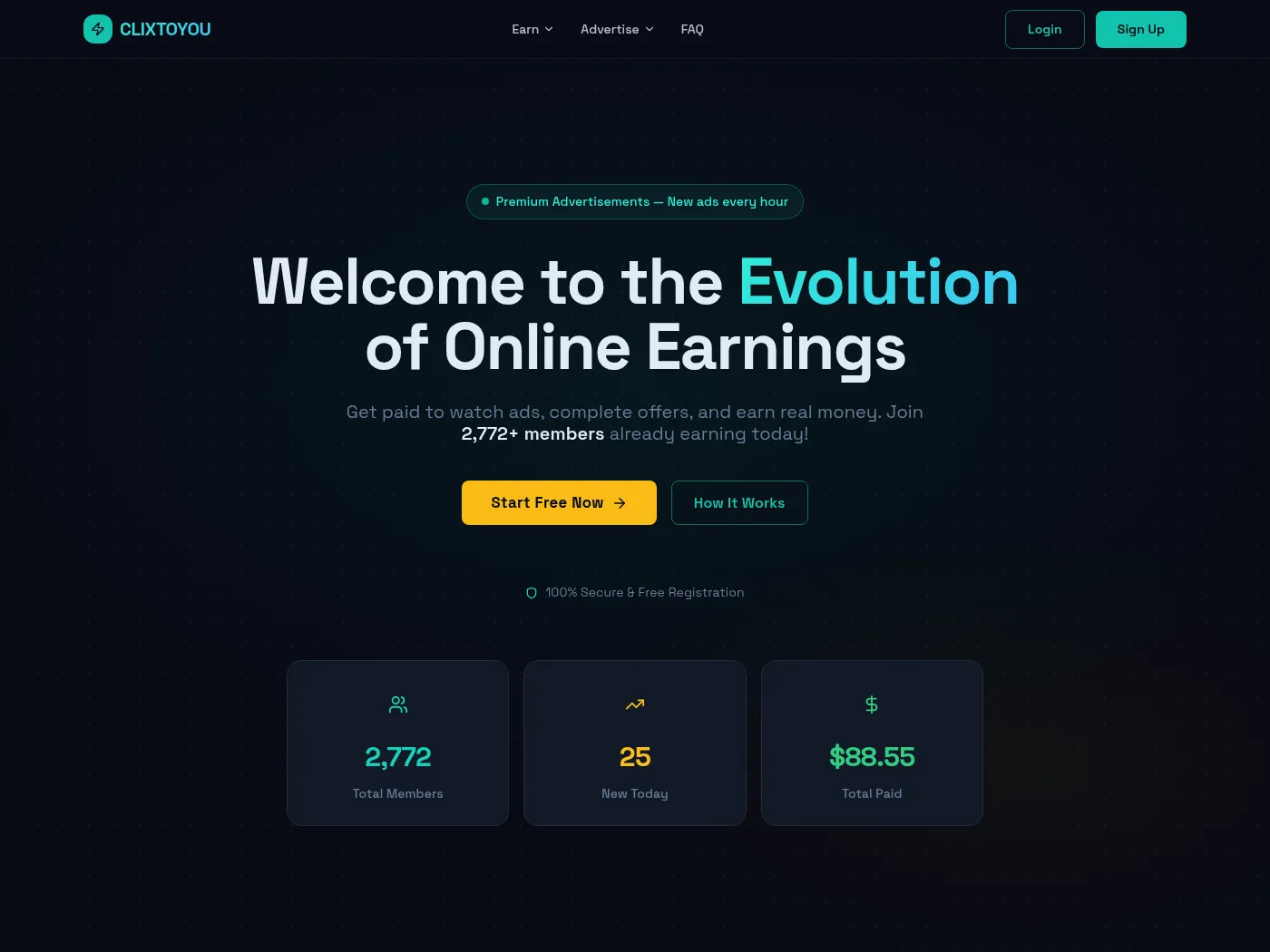 ClixToYou Clone