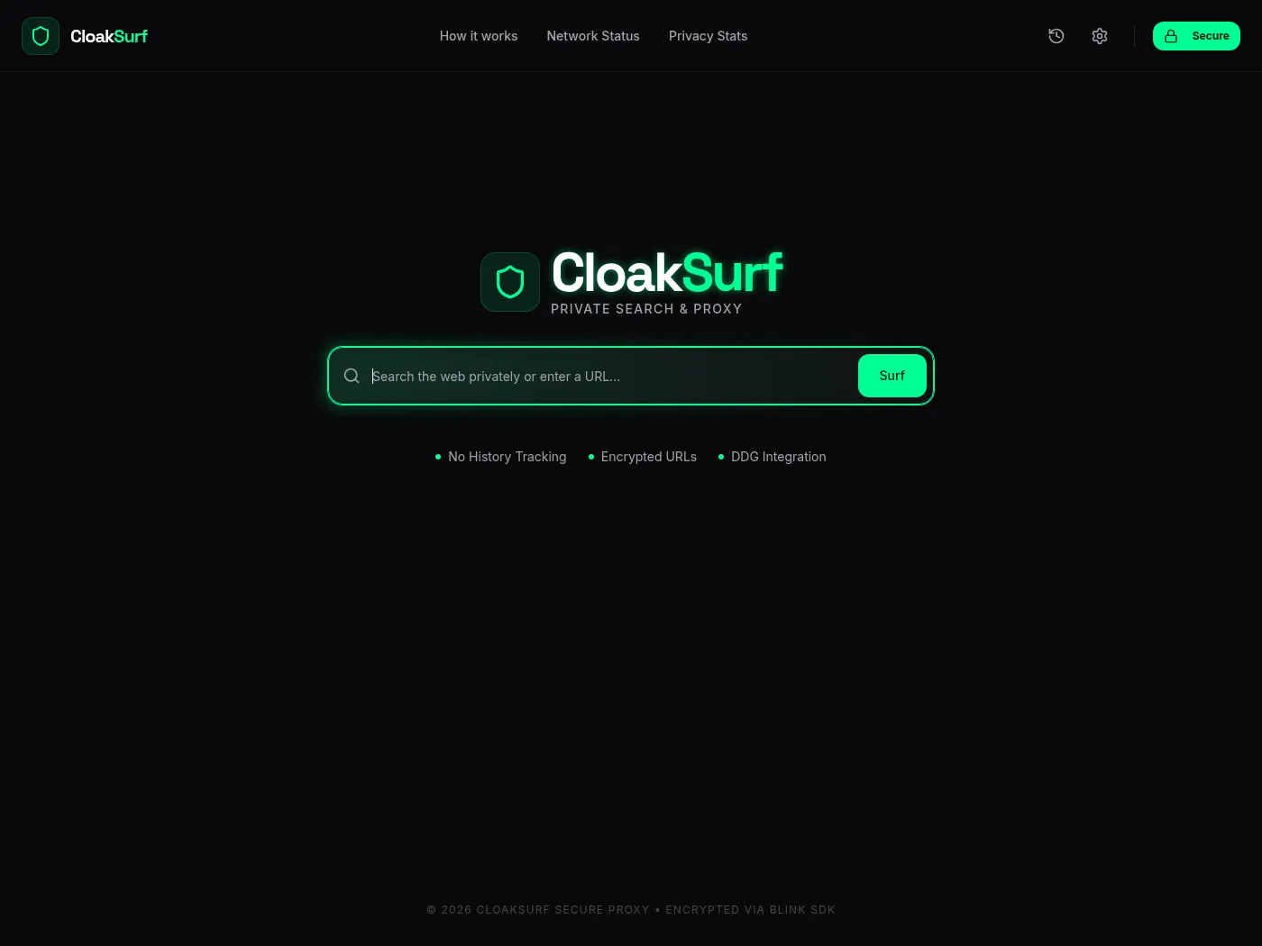 CloakSurf Proxy