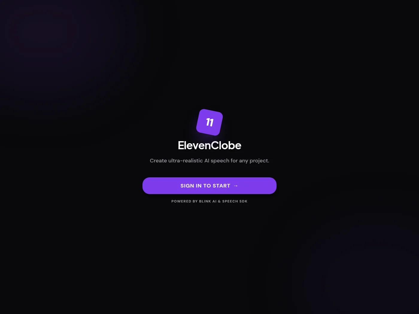 Clobe ElevenLabs Clone