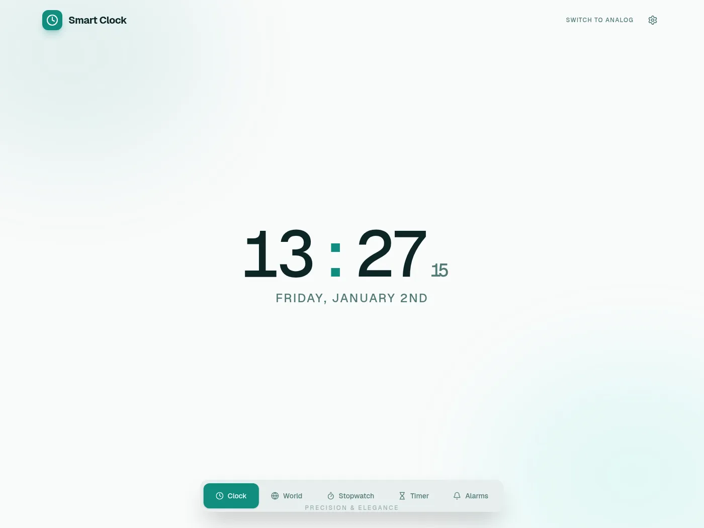Smart Clock App