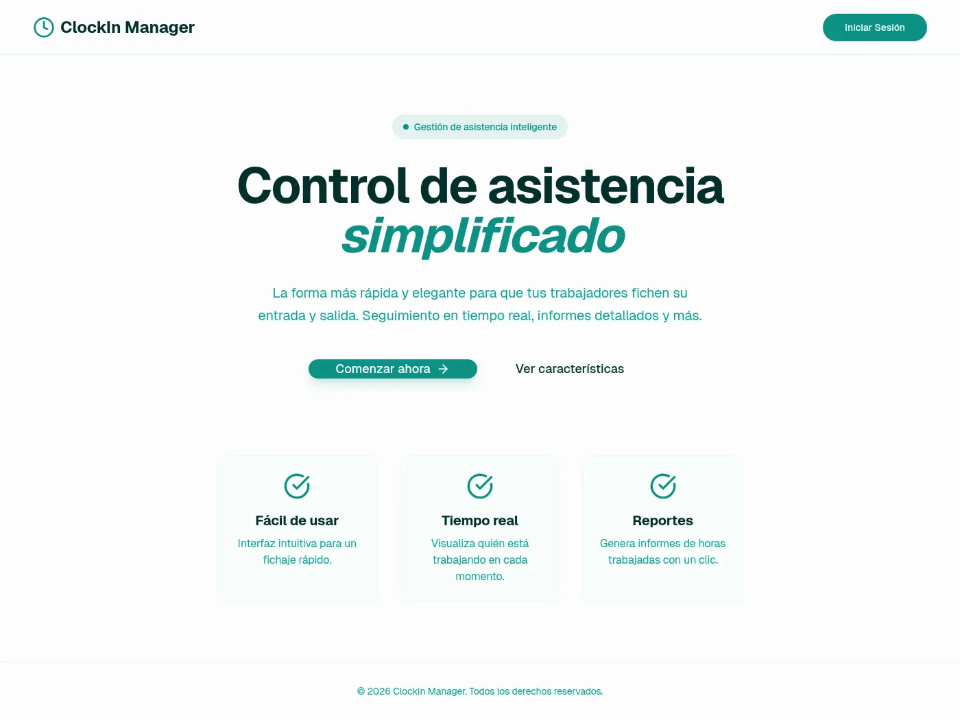 ClockIn Manager