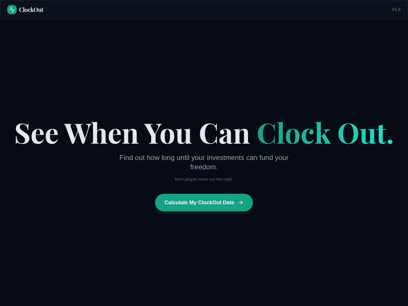 ClockOut Simulator