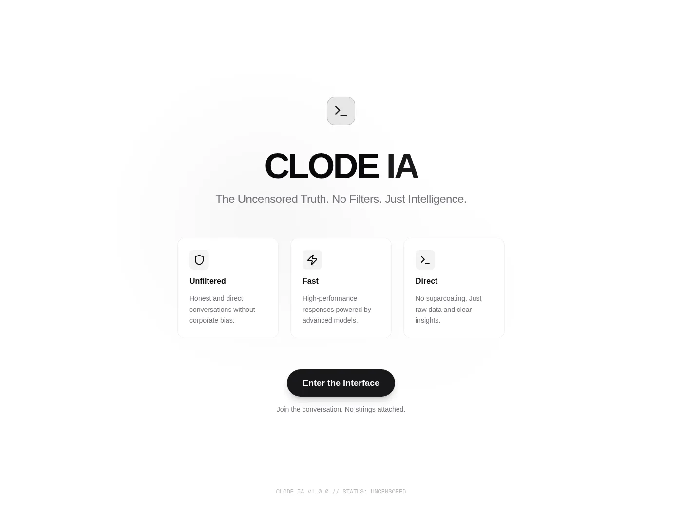 Clode IA Uncensored