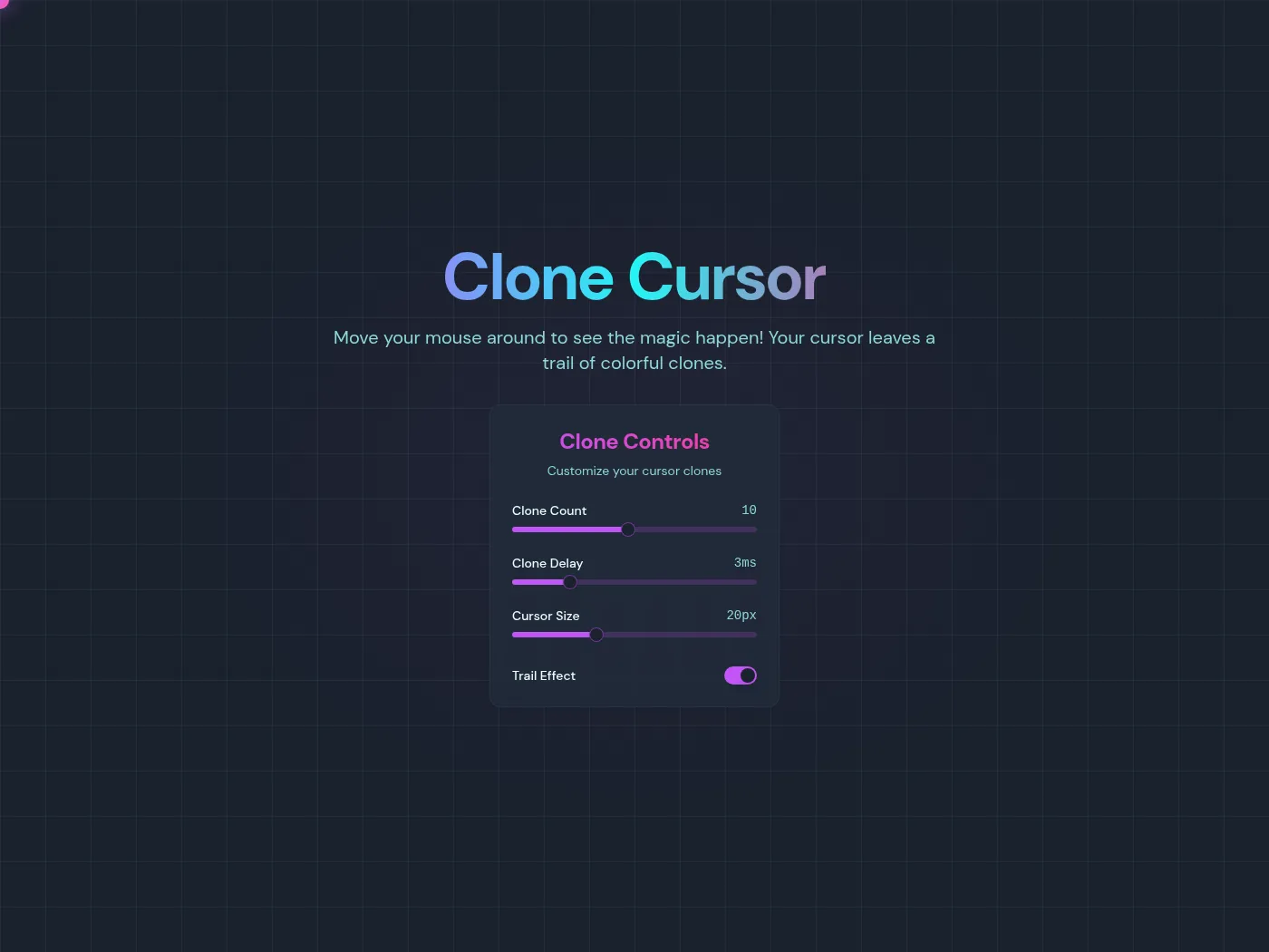 Clone Cursor