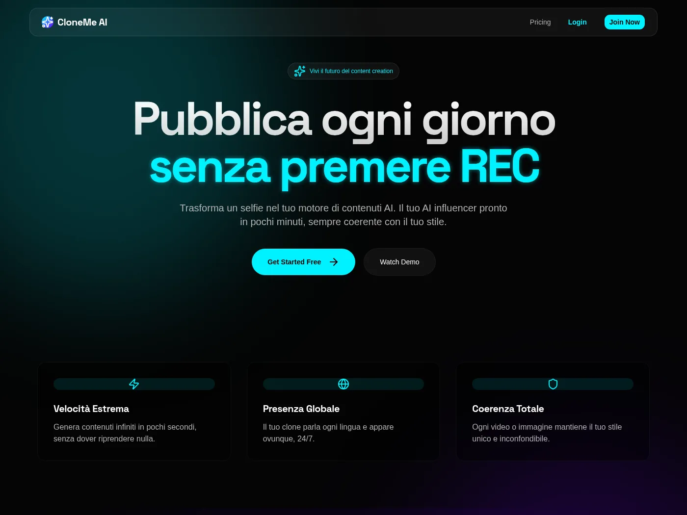 CloneMe AI Creator