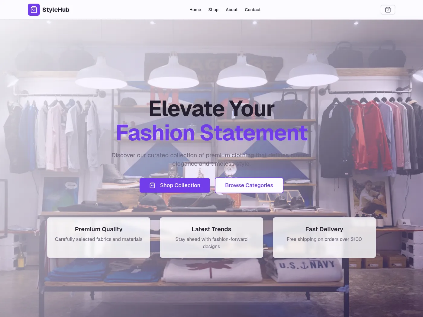 Cloth Store Online