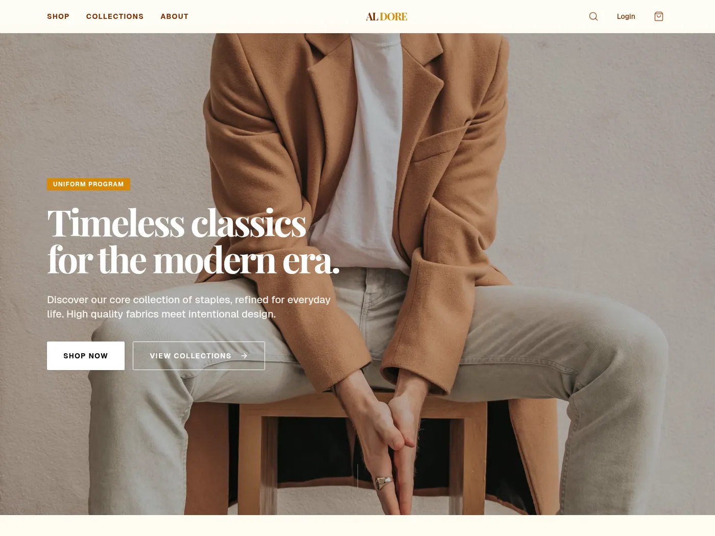 Clothing Brand Clone