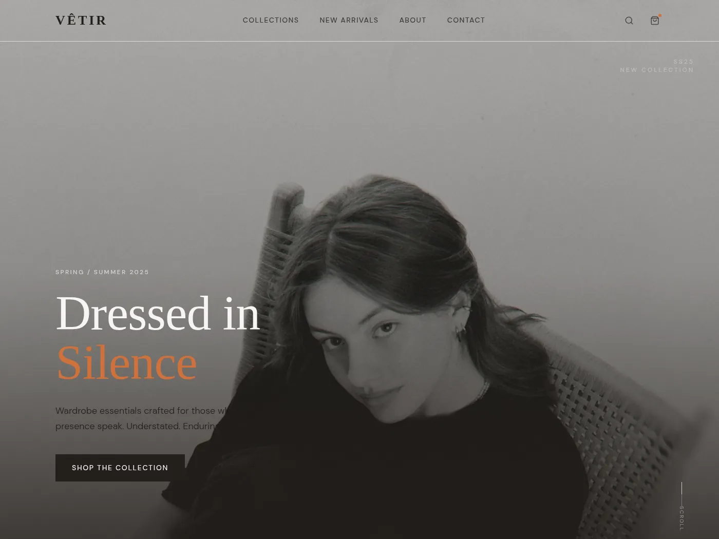 Clothify Brand Site