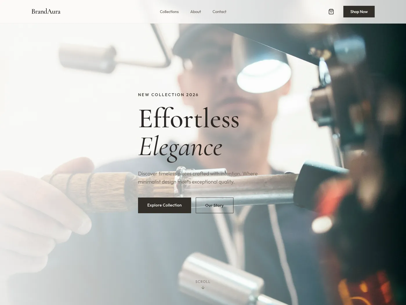 BrandAura Clothing Site