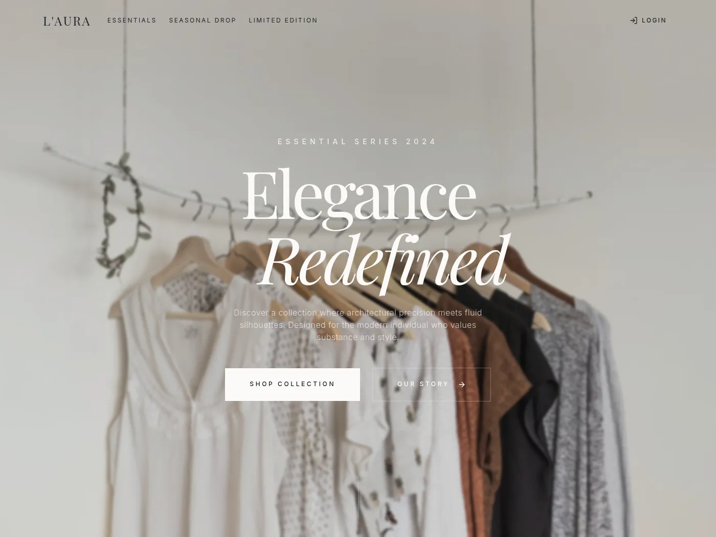 Clothing Brand Website