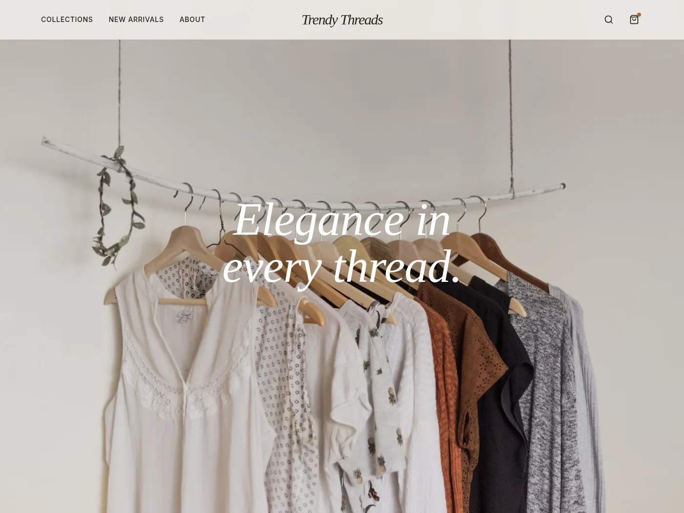 Trendy Threads Site