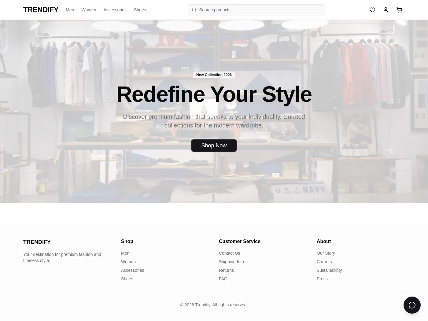 Trendify Shop