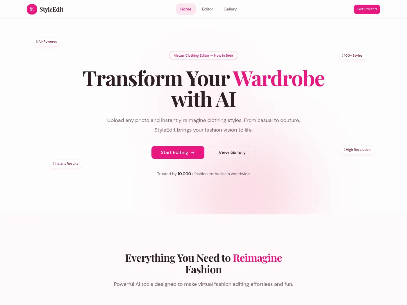 StyleEdit Web Studio