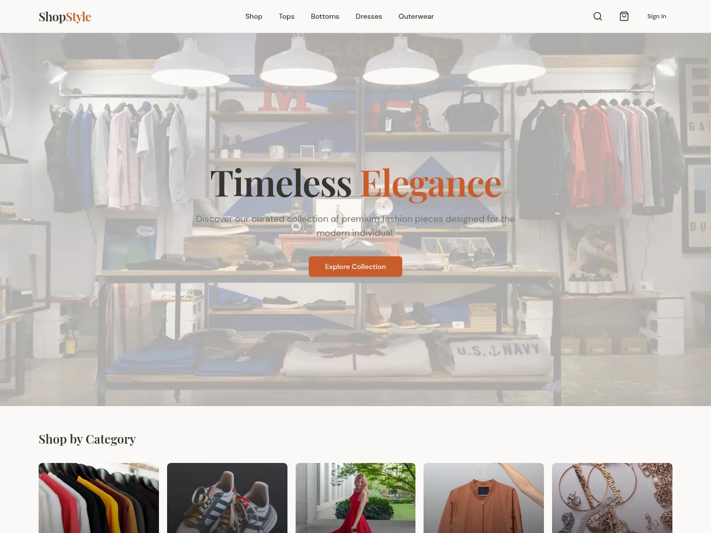 ShopStyle Clothing Store