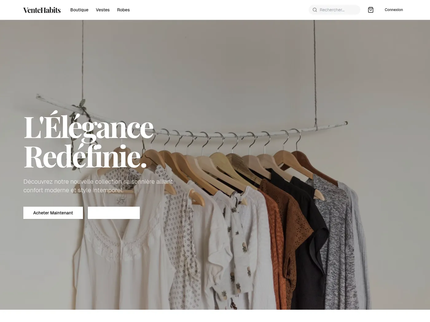 VenteHabits Boutique