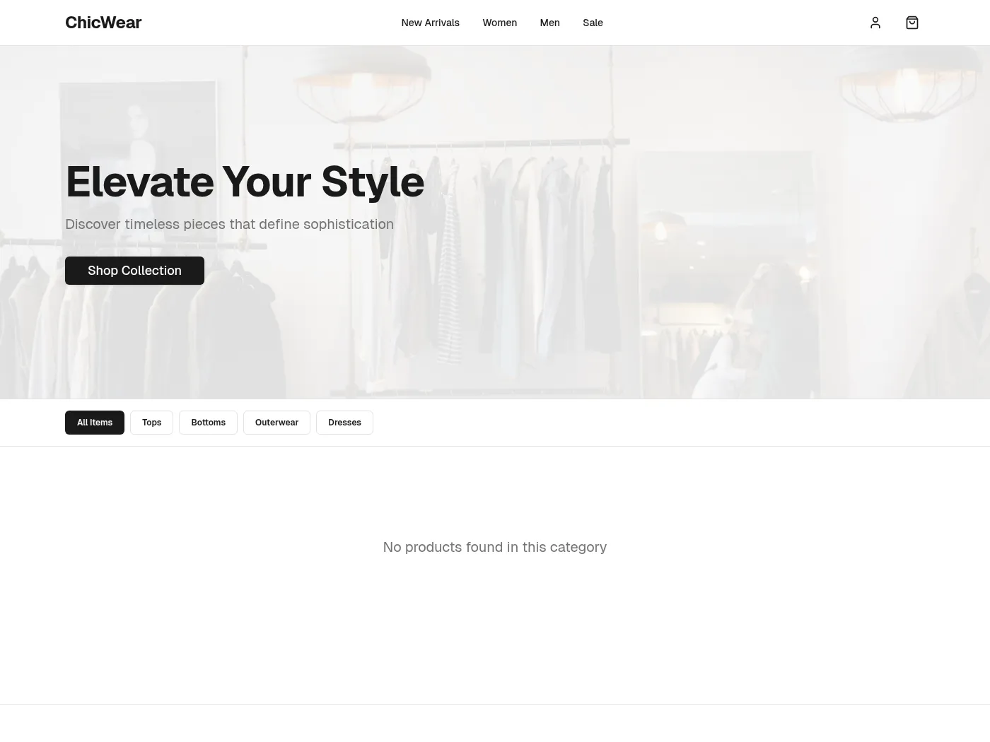 ChicWear Storefront