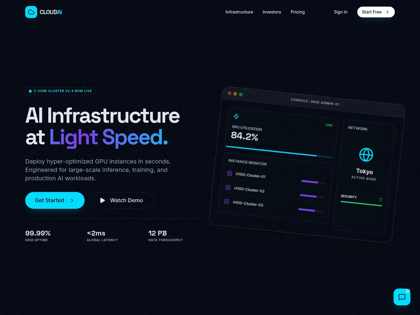 Cloud AI Landing Suite