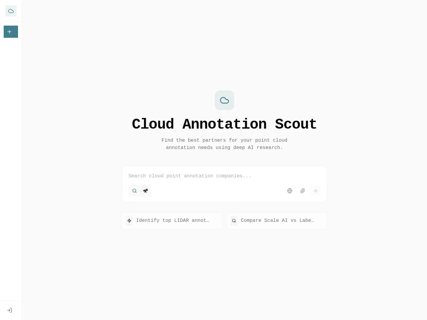 Cloud Annotation Scout