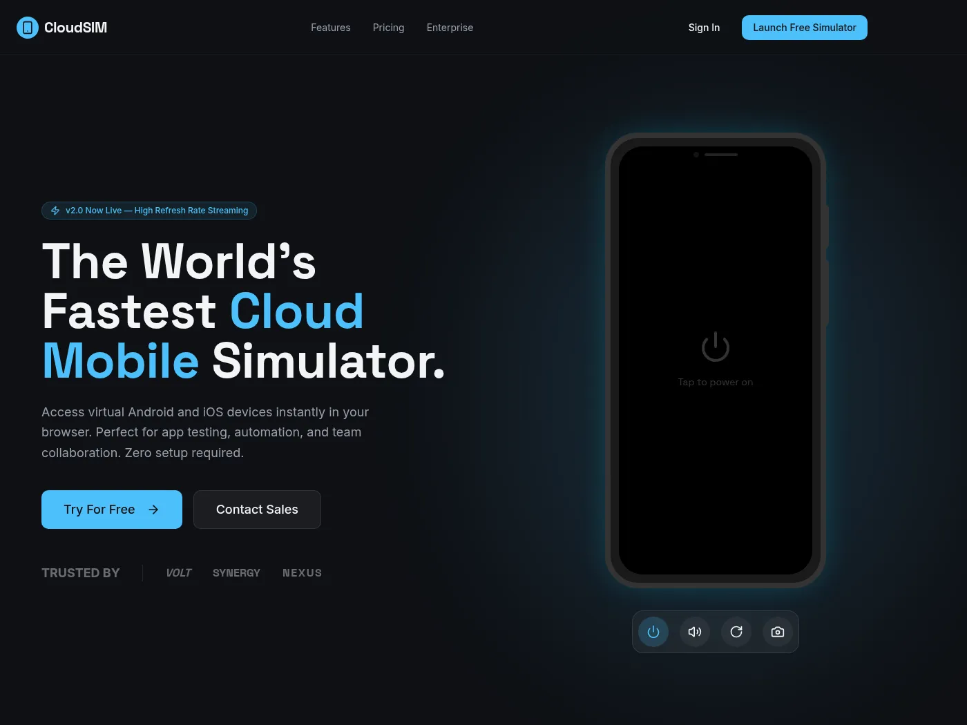 Cloud Mobile Simulator