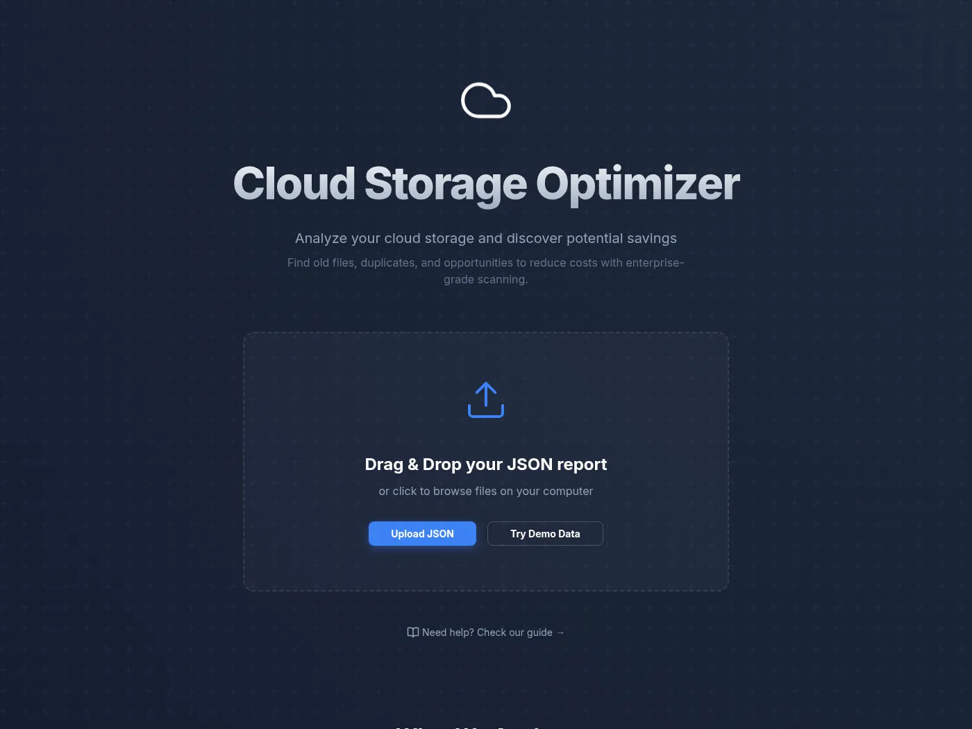 SaaS UI Overhaul for Cloud Optimizer