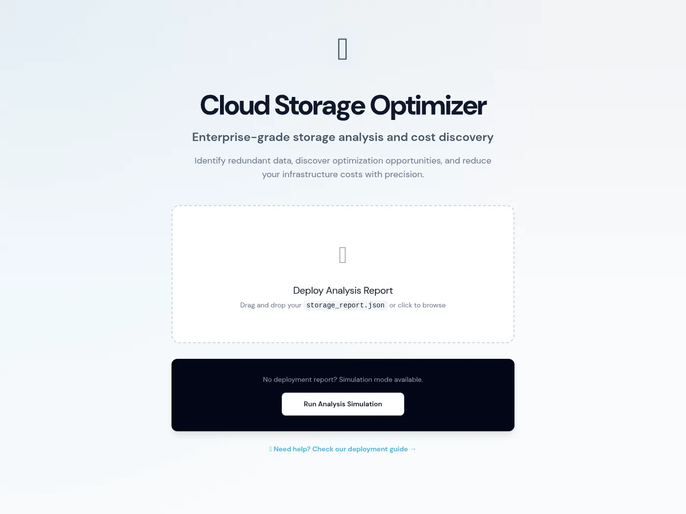 Cloud Optimizer UI Revamp