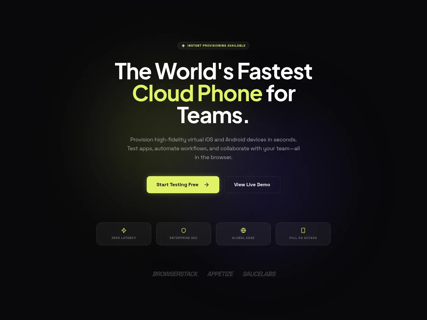 Instant Cloud Phone