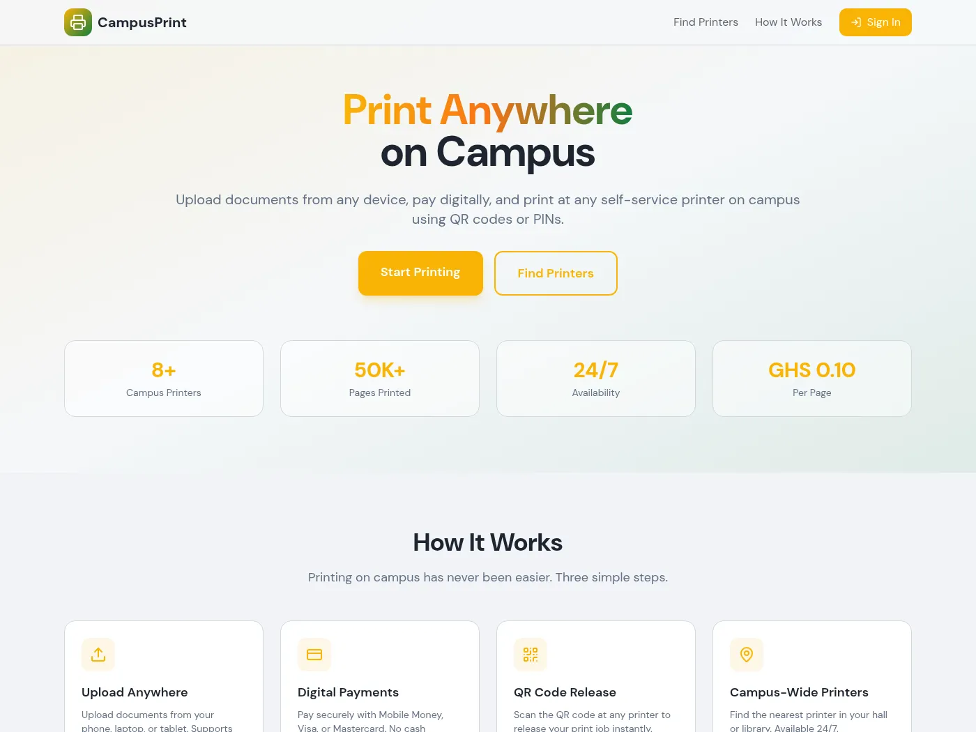 Campus Cloud Print
