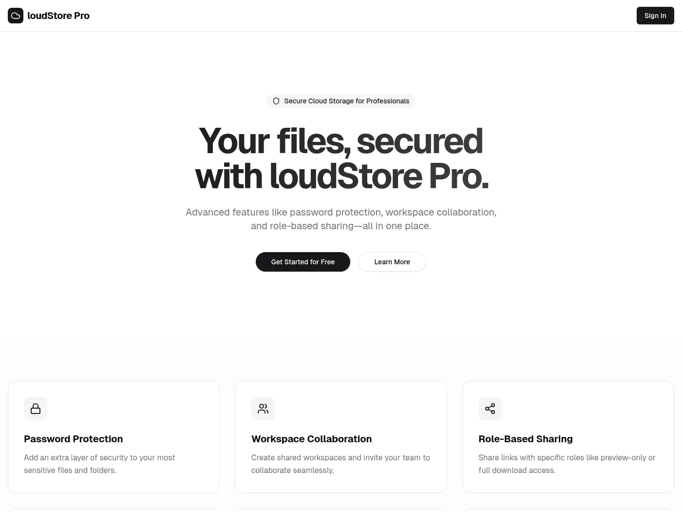 loudStore Pro