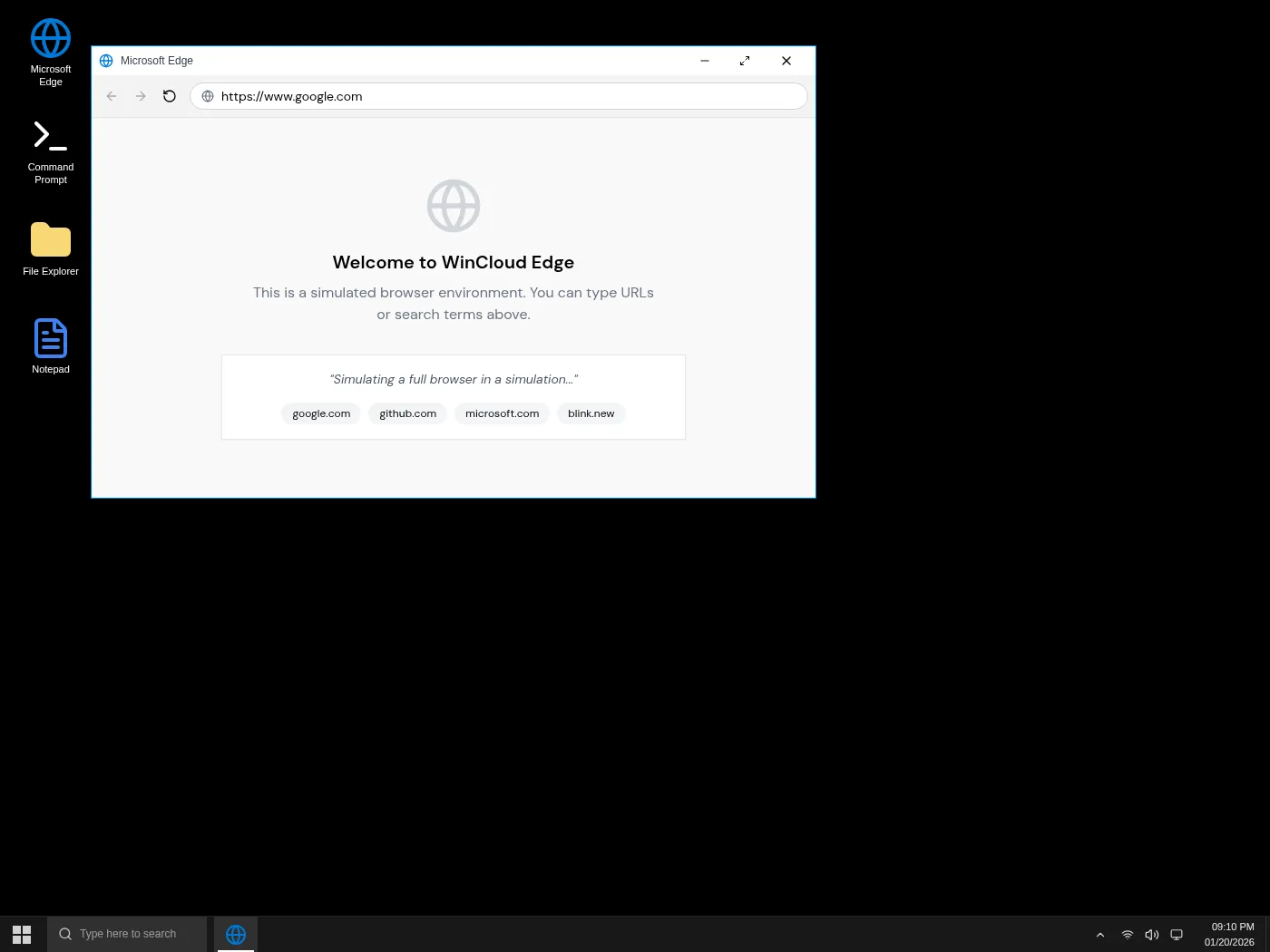 Cloud Windows VM