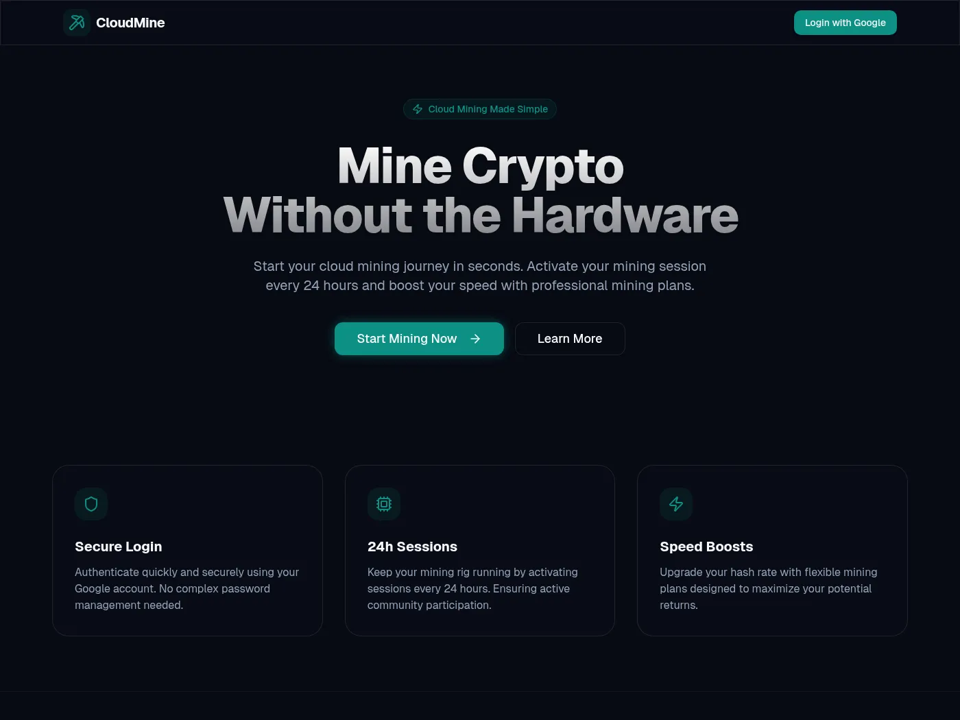 CloudMine Dashboard