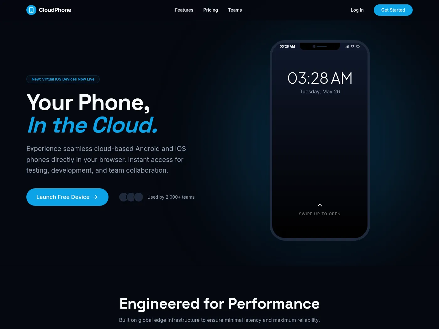 CloudPhone Browser Access