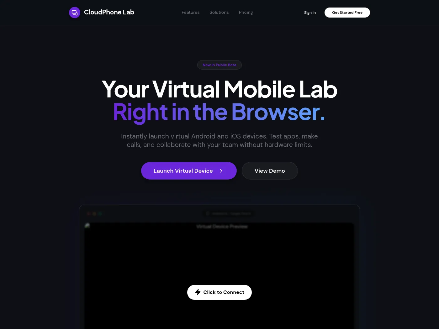 CloudPhone Lab