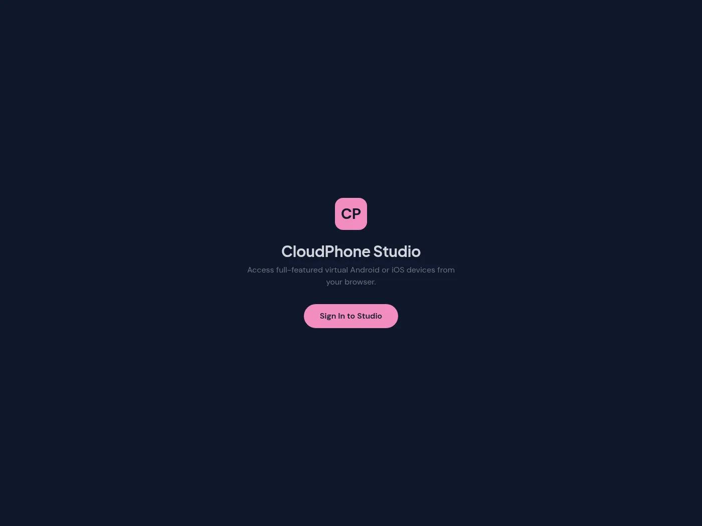CloudPhone Studio